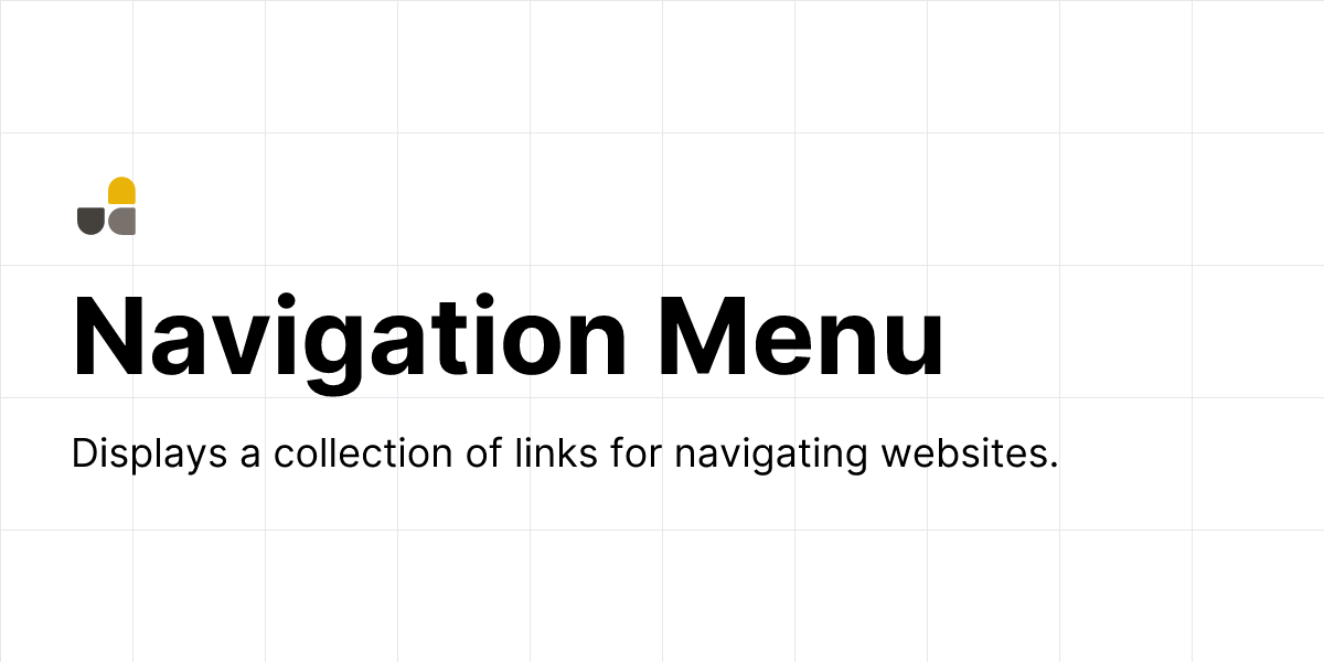Navigation Menu - Una UI